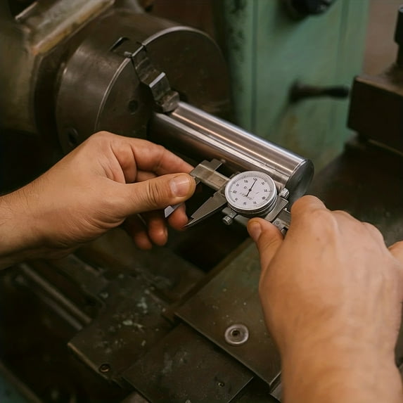 6-Inch Stainless Steel Vernier Dial Caliper - 0.001" Accuracy, Heavy ...