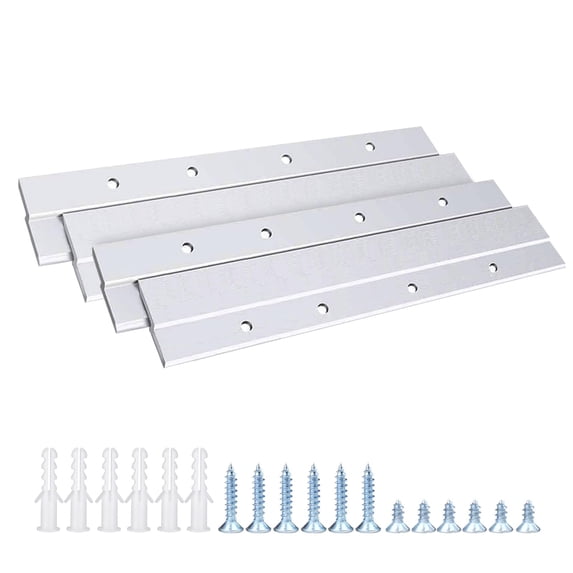 6 Inch-Standard 4 Aluminum Z Interlocking Wall Mounting Bracket ...
