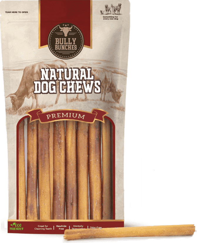 Bully Bunches Premium 6 inch Standard Bully Stick - 10 pack - Walmart.com