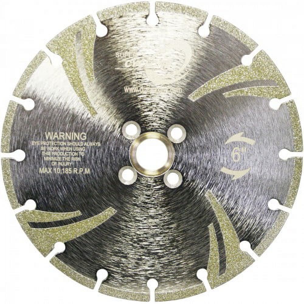 6 Inch Super Cyclone Electroplated Marble Blade - Walmart.com