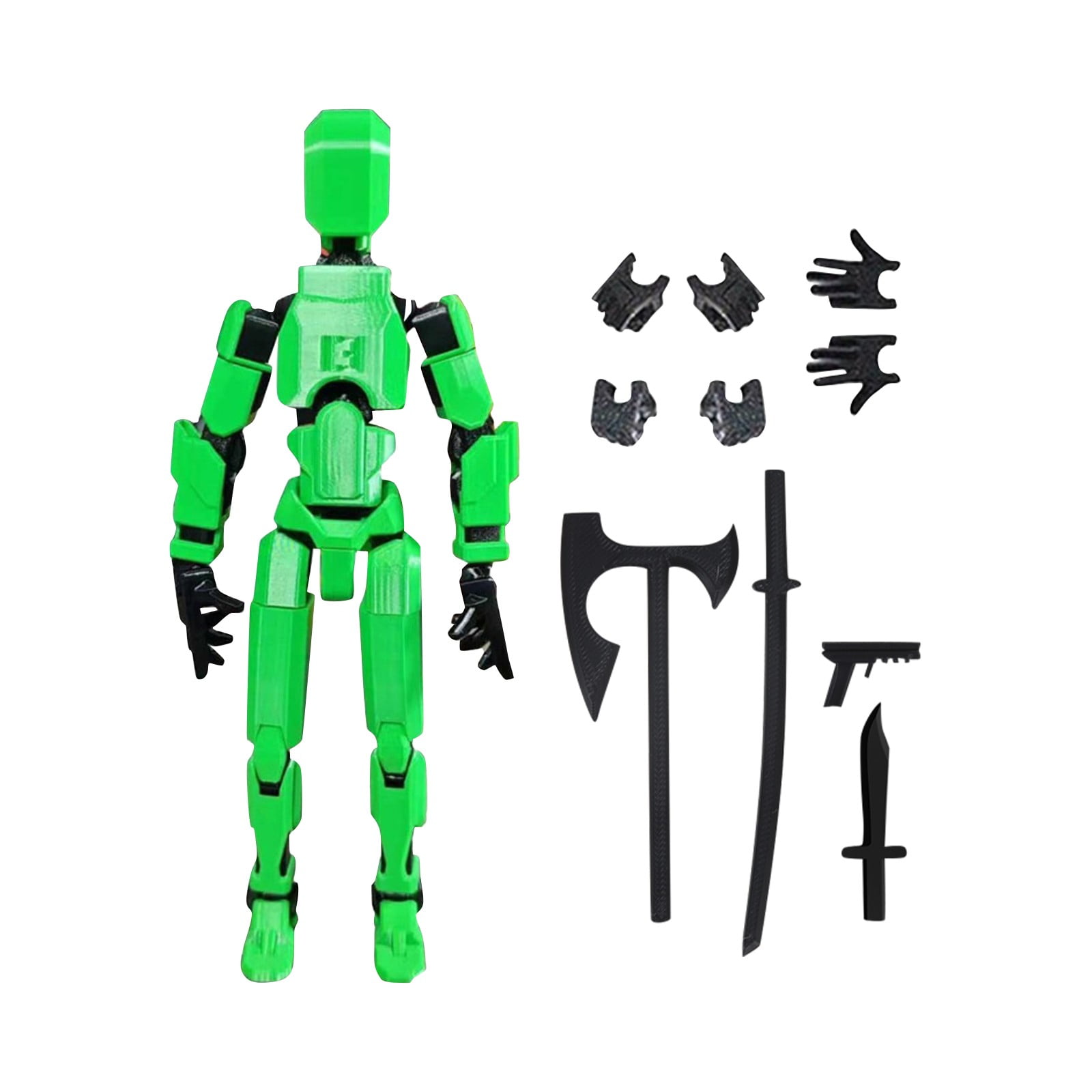 6 Inch T13 Multi-Jointed Action Figures,3D Printed Movable Analog Robot ...