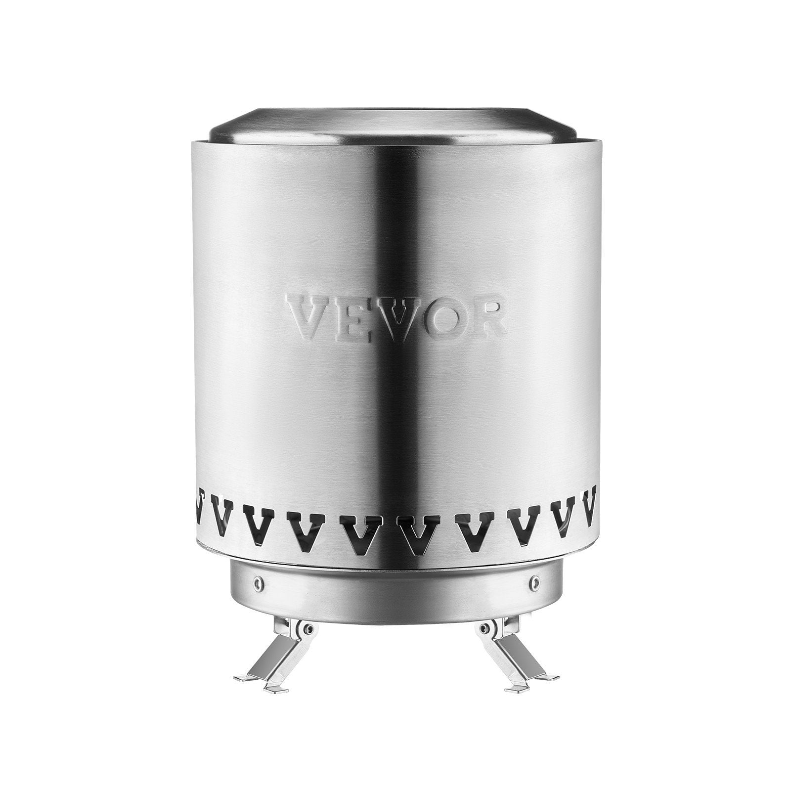 6-Inch Tabletop Fire Pit, Stainless Steel Portable Fire Bowl for Indoor ...