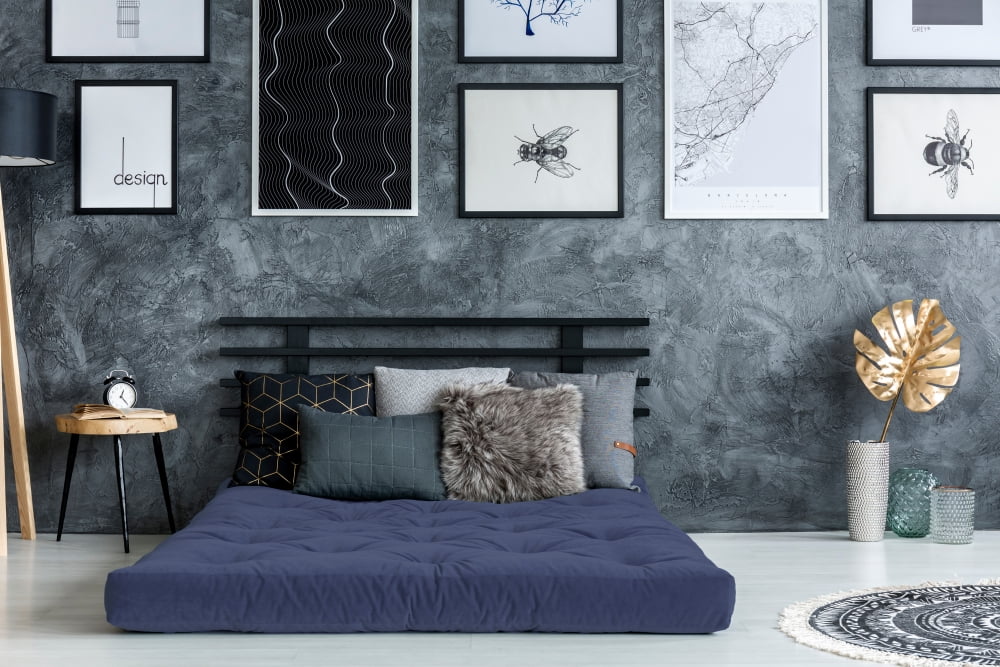 6 Inch Thick Double Foam Futon Mattress, Full Size Bed Mattress with ...