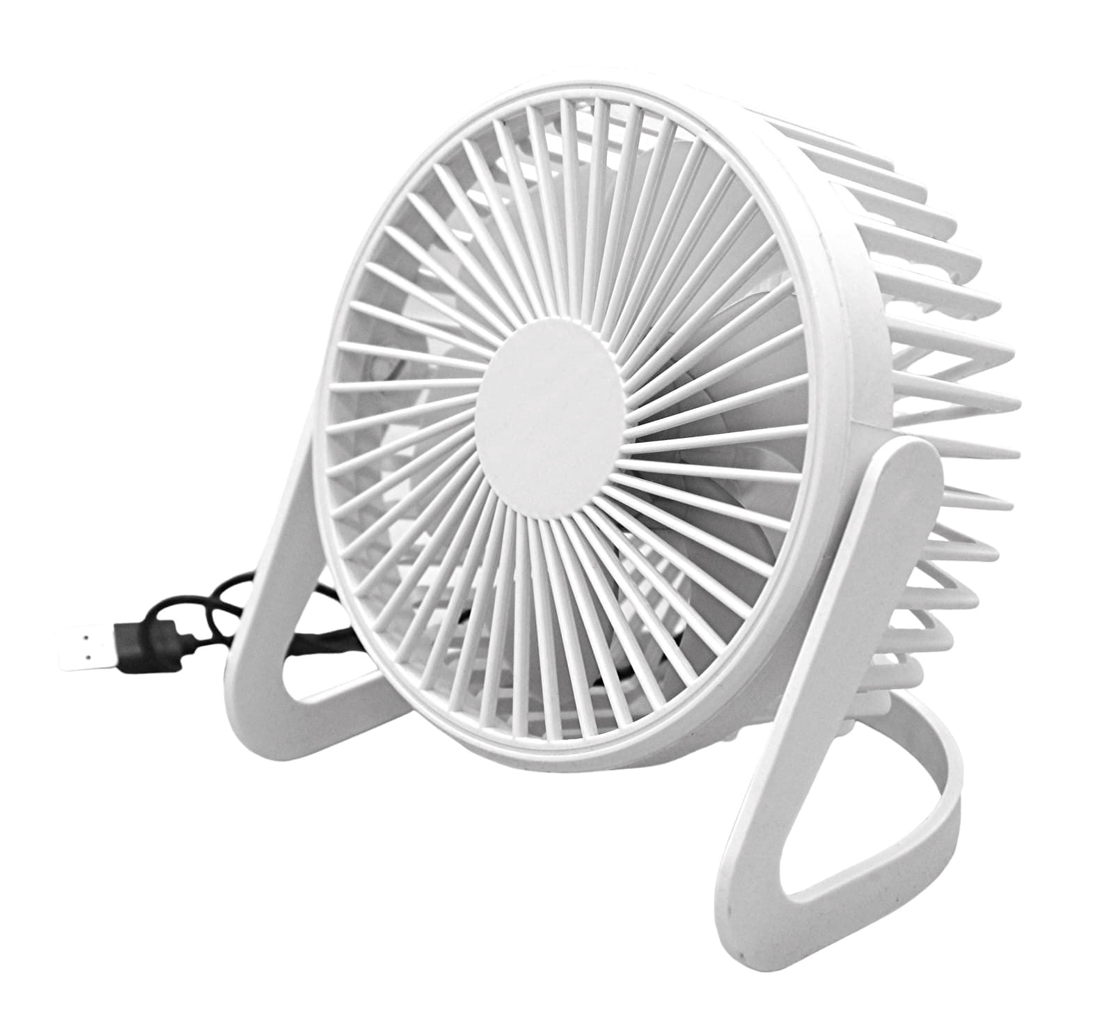 6-Inch USB Desk Fan, Portable Quiet Mini Fan with Adjustable Angle for ...