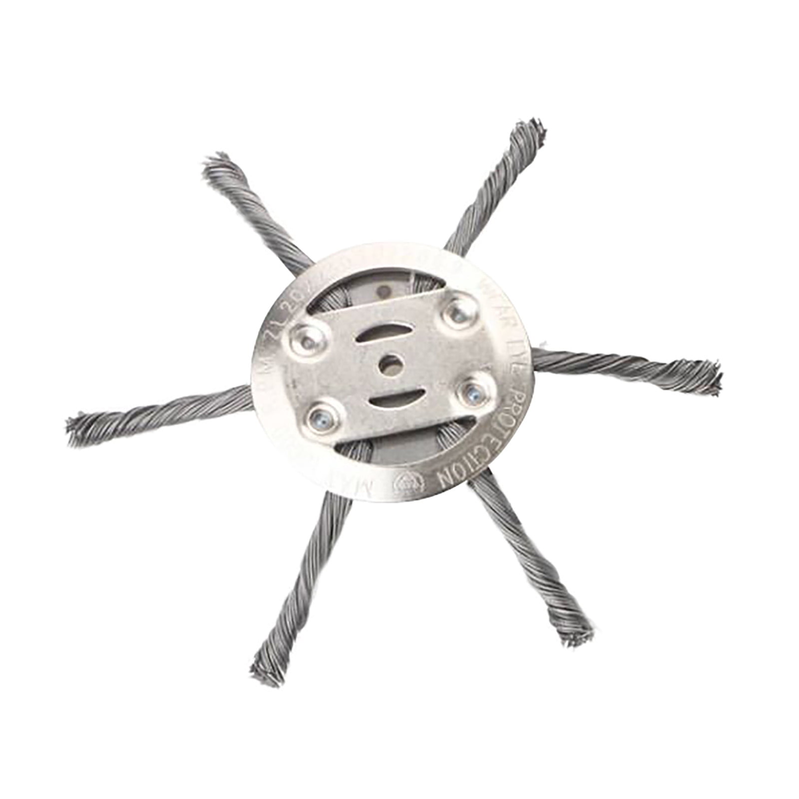 6 Inch Universal Steel Wire Trimmer Head, Steel Wire Grass Trimmer Head ...