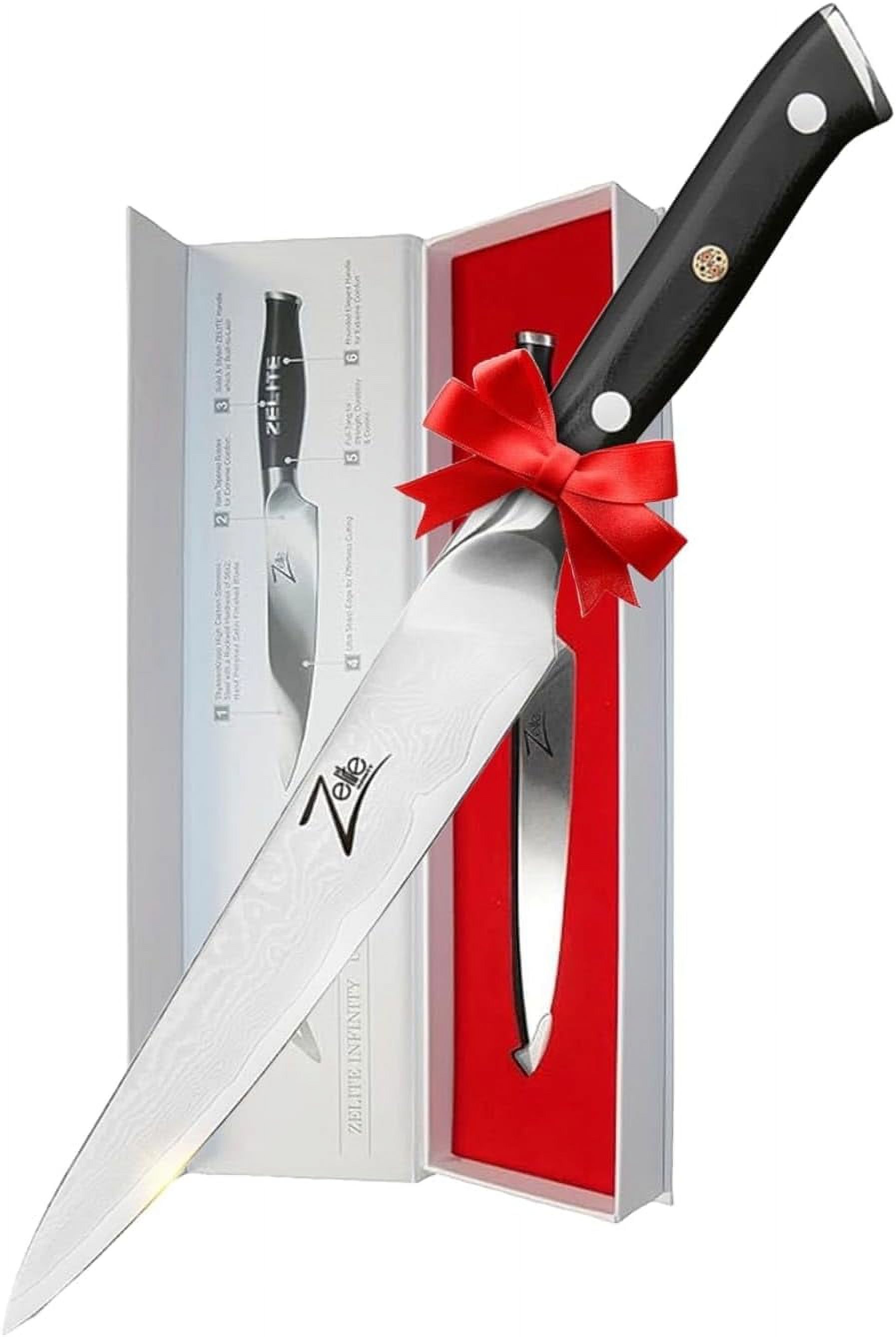 6 Inch Utility Knife - Razor Sharp Kitchen Chopping Knife; Japanese AUS ...