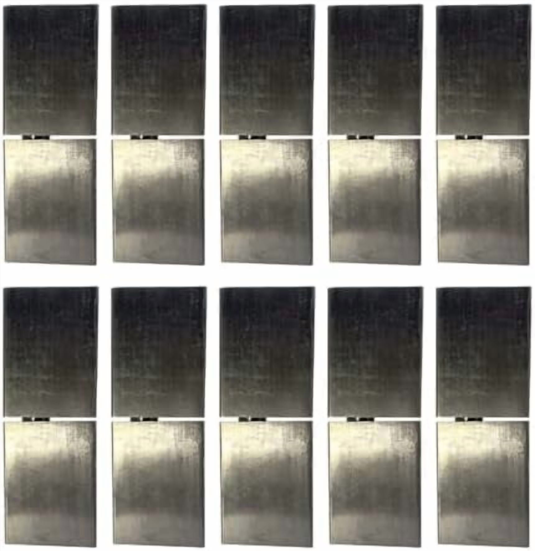 6” Inch Weldable Rectangle Hinges – Heavy Duty Gate Hinges – Weld On ...