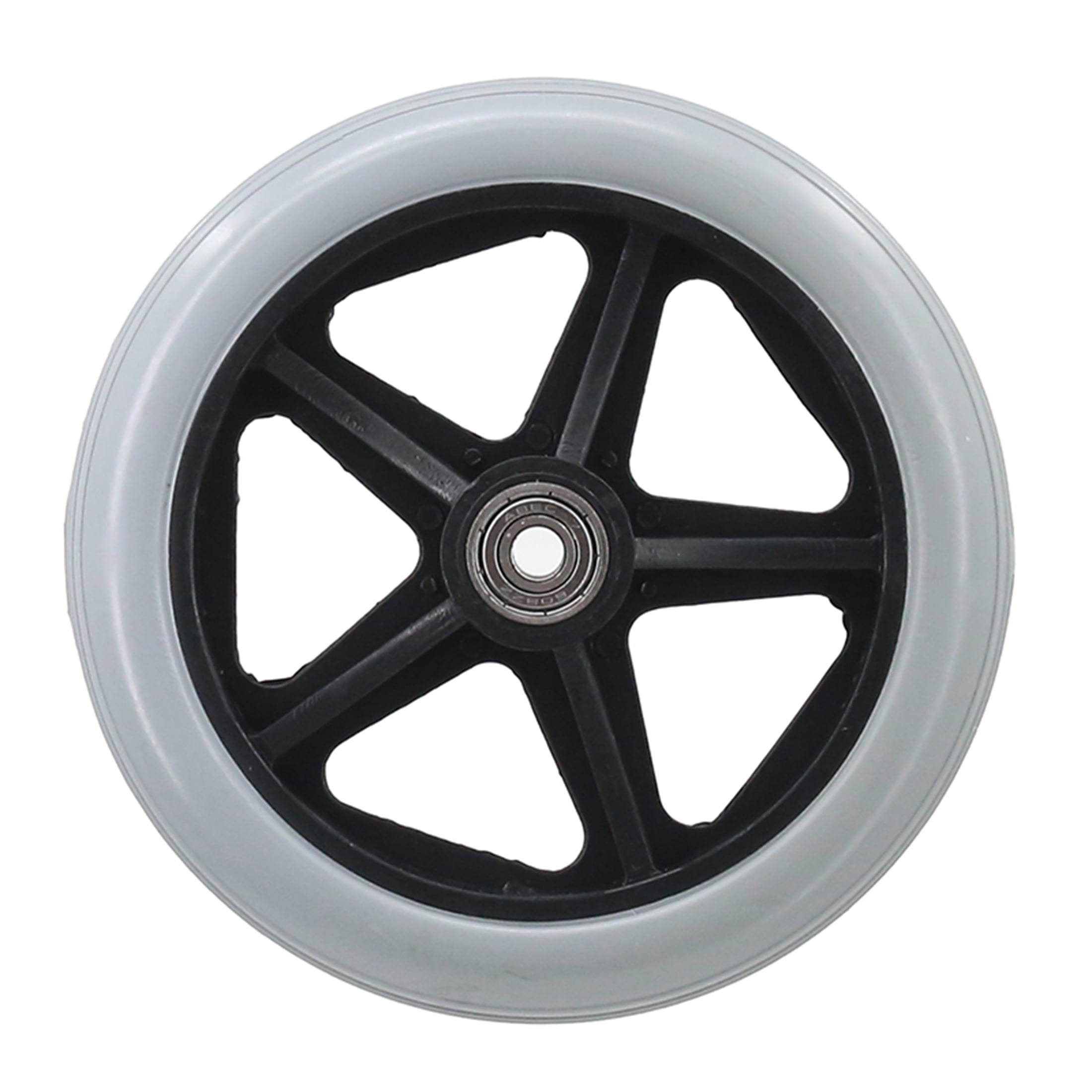 6 Inch Wheels Solid Tire Wheel Travelling Trolley Caster Shopping Cart ...