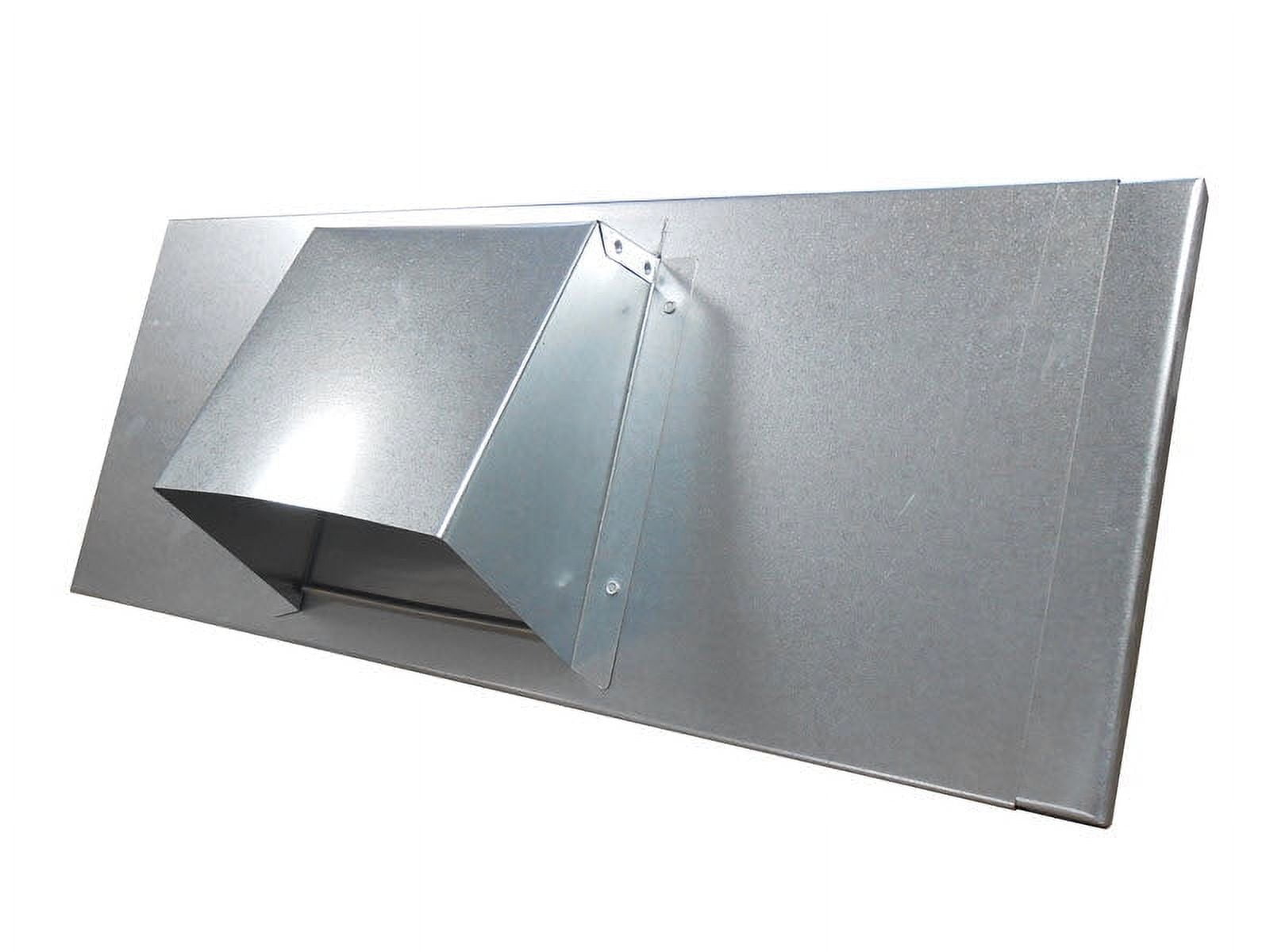 Vent Works 6 Inch Adjustable Window Vent (24-36 Inch) with Metal Wall ...