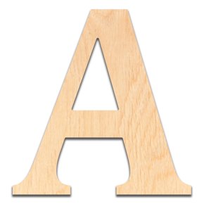 Wooden Letters & Numbers in Wood Crafting - Walmart.com