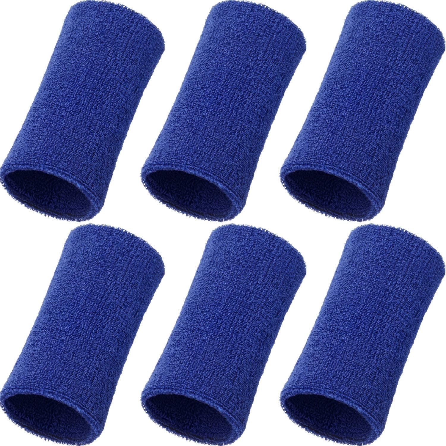 Quintina, 6 Inch Wrist Sweatband, elastic athletic wrist bands ...