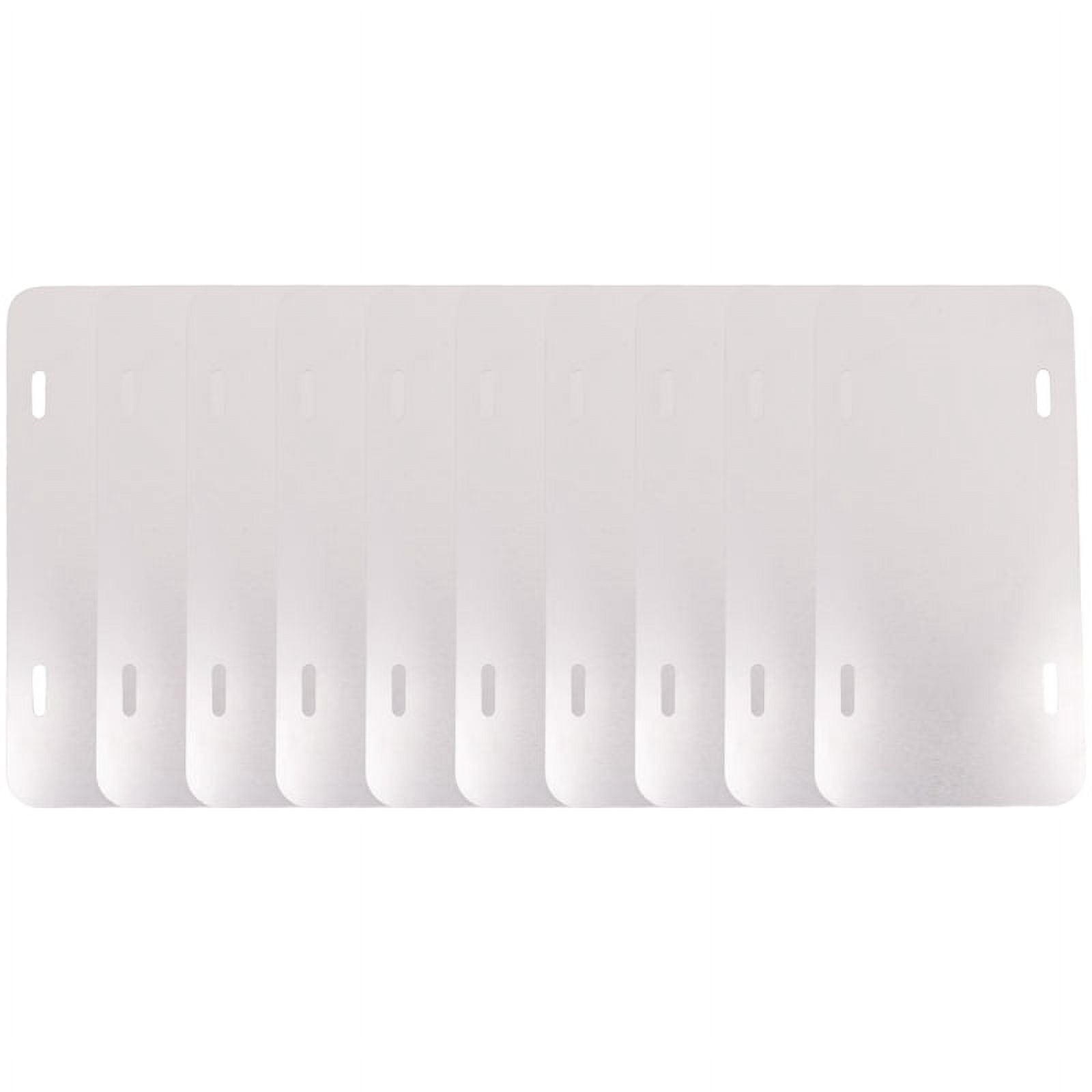 6 Inch x 3 Inch 10 Pack Sublimation License Plate Blanks,Heat Thermal ...