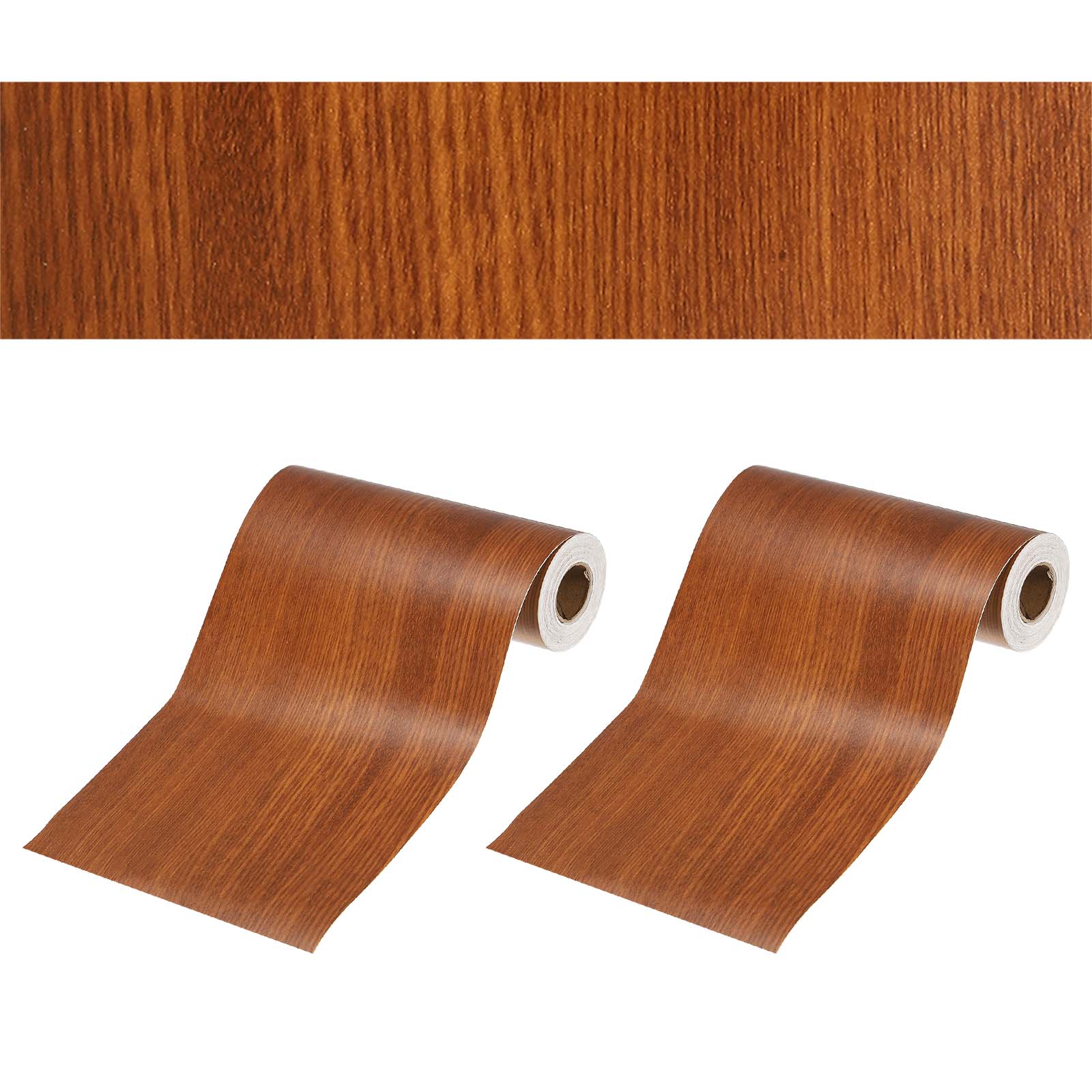 6 Inch x 66ft Wood Grain Repair Tape, Self Adhesive Realistic Textured ...