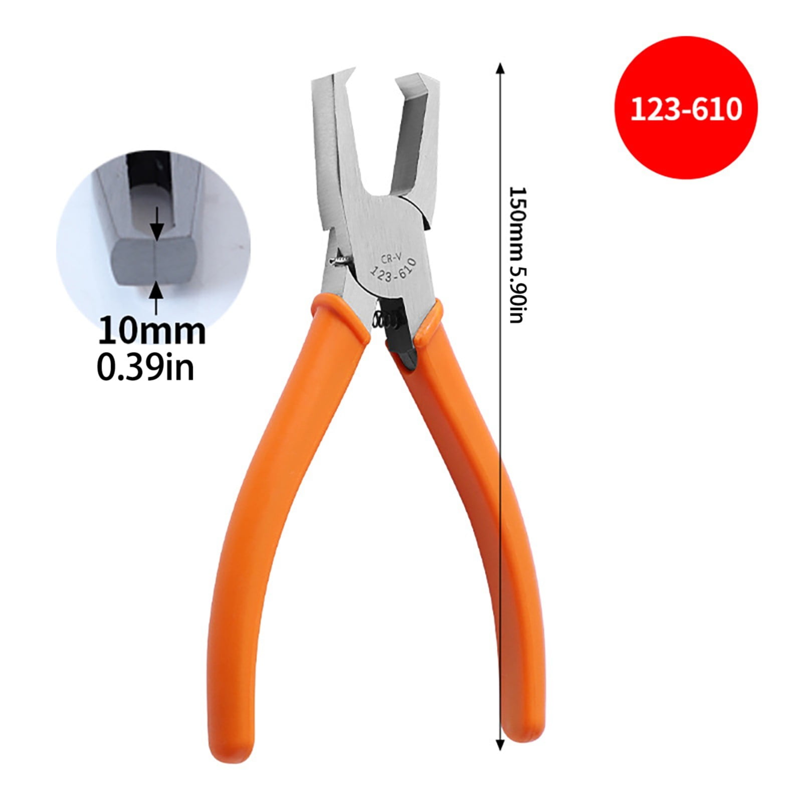 GBAYXJ 6 Inches Wire Cutters Heavy Duty Snips Flush Cut Side Cutters ...
