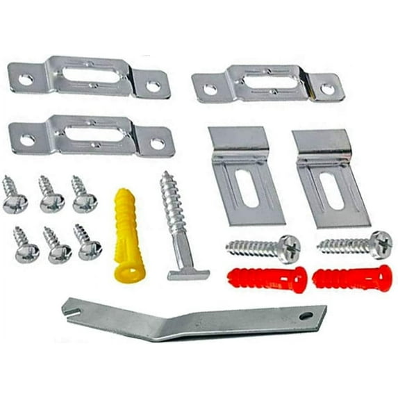 6 Individually packed set of Picture Frame Security Hangers and 1 ...