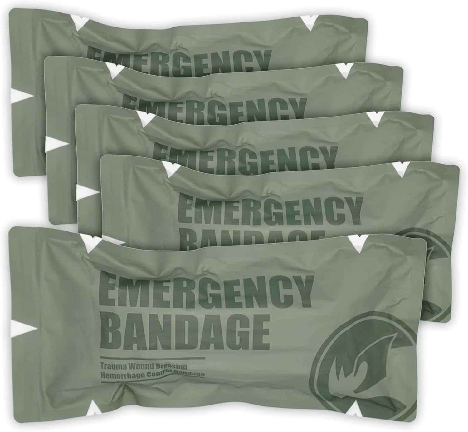6" Emergency Bandage, Compression Trauma Wound Dressing, Medical ...