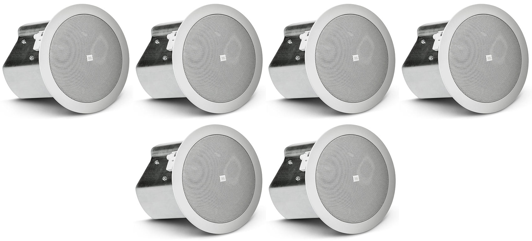 (6) JBL CONTROL 14C/T 4" 25w 70v In-Ceiling Speakers For Restaurant/Bar ...