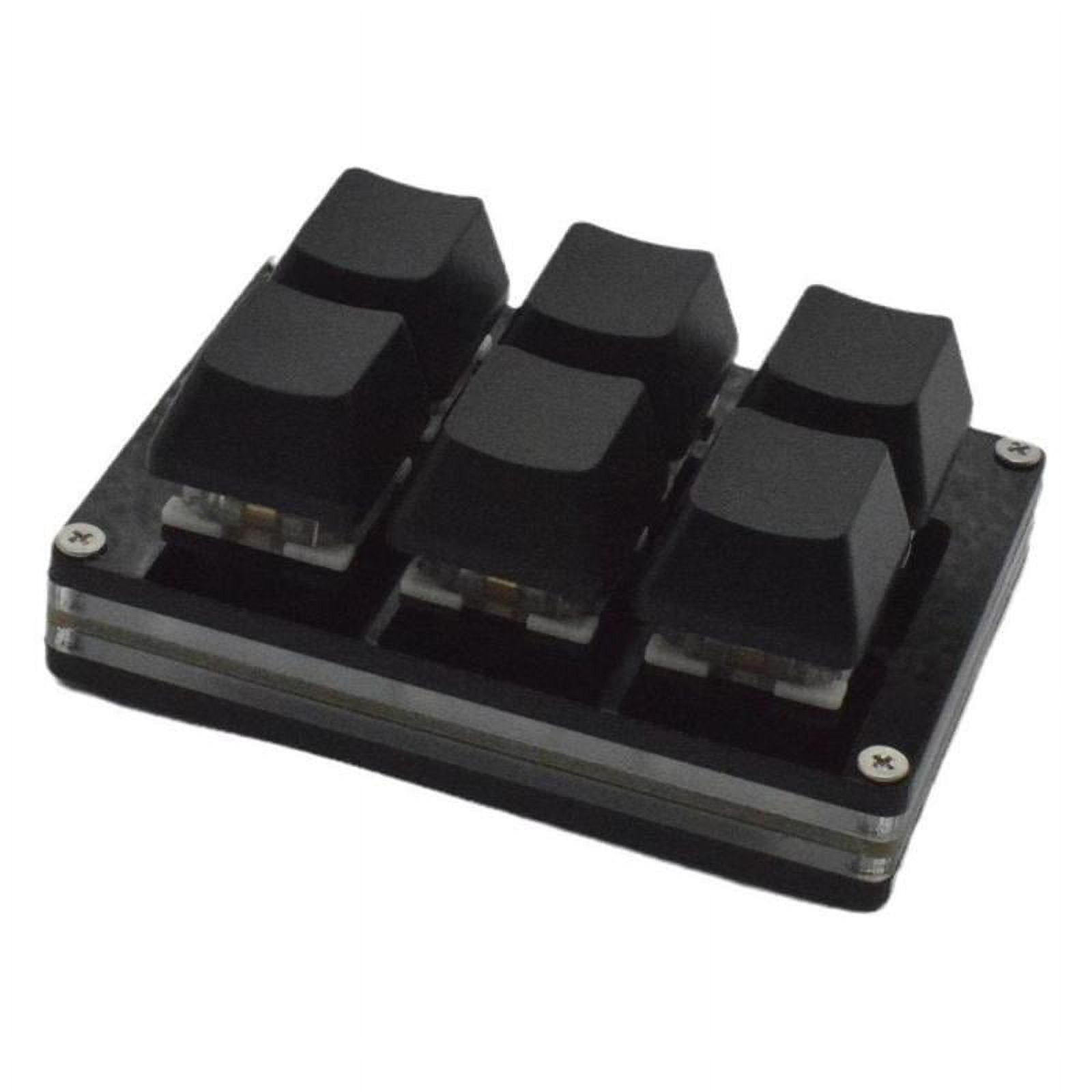 6-Key Mini Keyboard, Custom Shortcut Keys, One-Key Mechanical Password ...