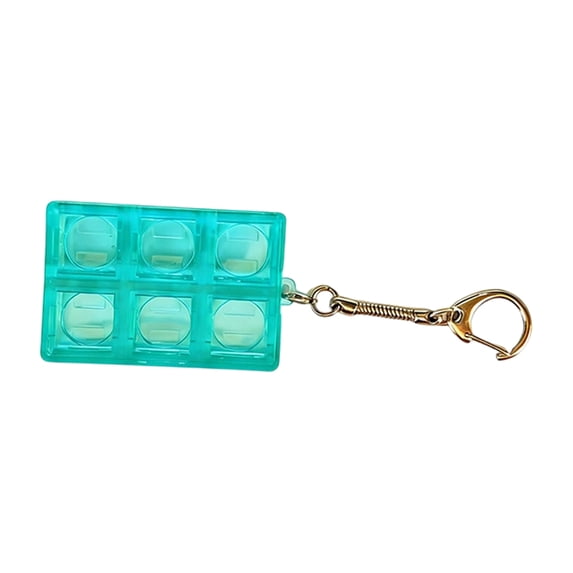 6 Key Transparency Keyboards Toy for Stress Relief Keyboards Clicking ...