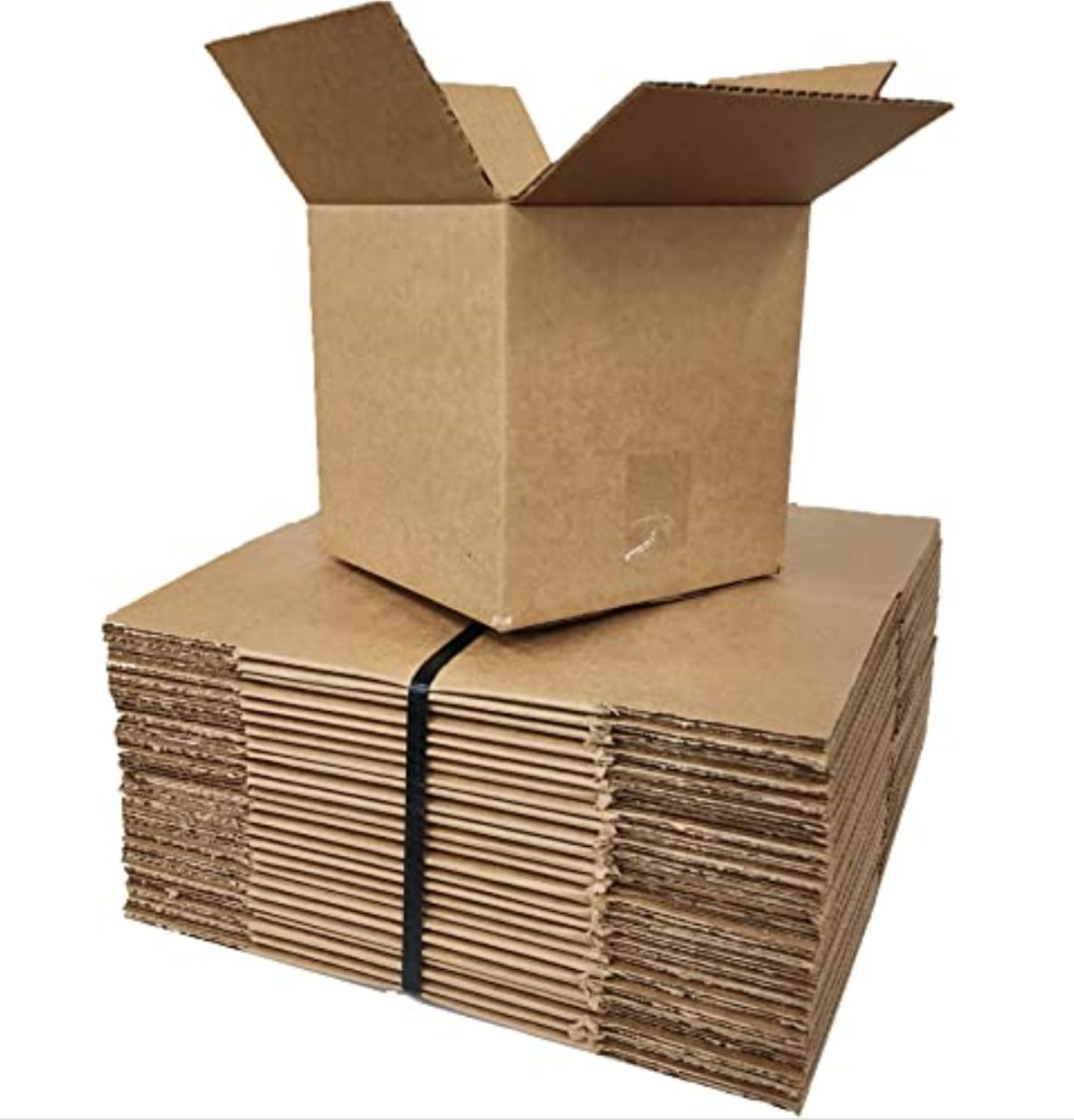 Tailored Packaging Recycled Corrugated Shipping Boxes, 6"L x 6"W x 4"H ...