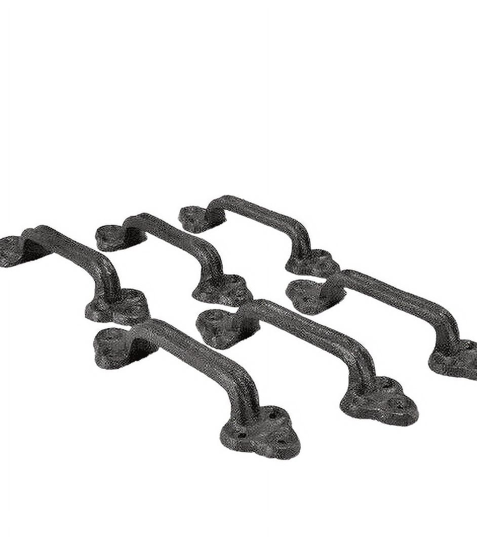 6 LARGE Handles Door Hardware Pull Gate Shed Drawer Barn Shed Rustic ...