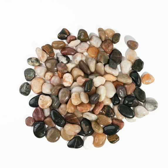 StoneCreek 6 LBS River Rocks, Decorative Garden Stones for Landscaping ...