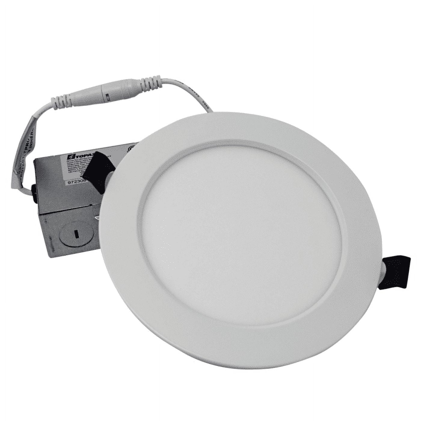 6" LED Slim Fit Recessed Downlights SELECTABLE 2700K/3000K/3500K/4000K ...