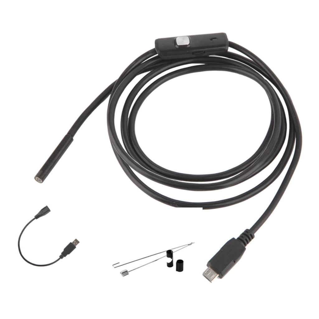 6 LED USB Snake Endoscope Borescope Inspection Camera Scope For PC ...