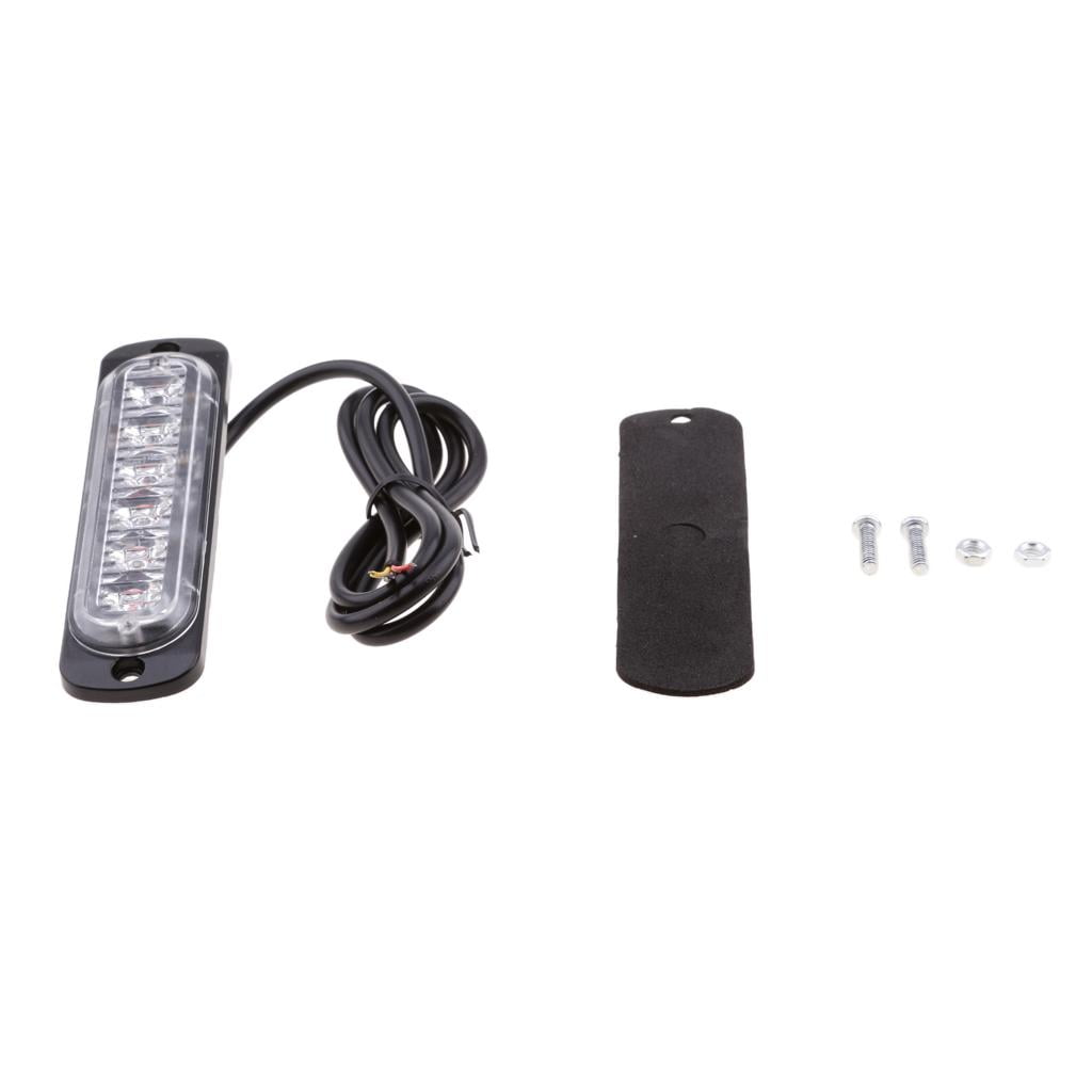 6 LED Warning Beacon Hazard Strobe Flash Light Bar for Car SUV Pickup ...