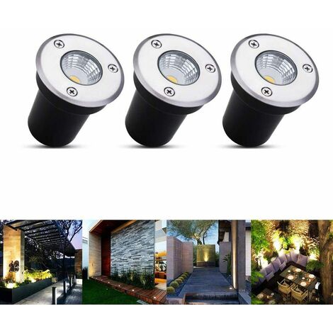 6 LED sun spotlights, 3W sun spotlight for outdoors, outdoor lamp, 12V ...