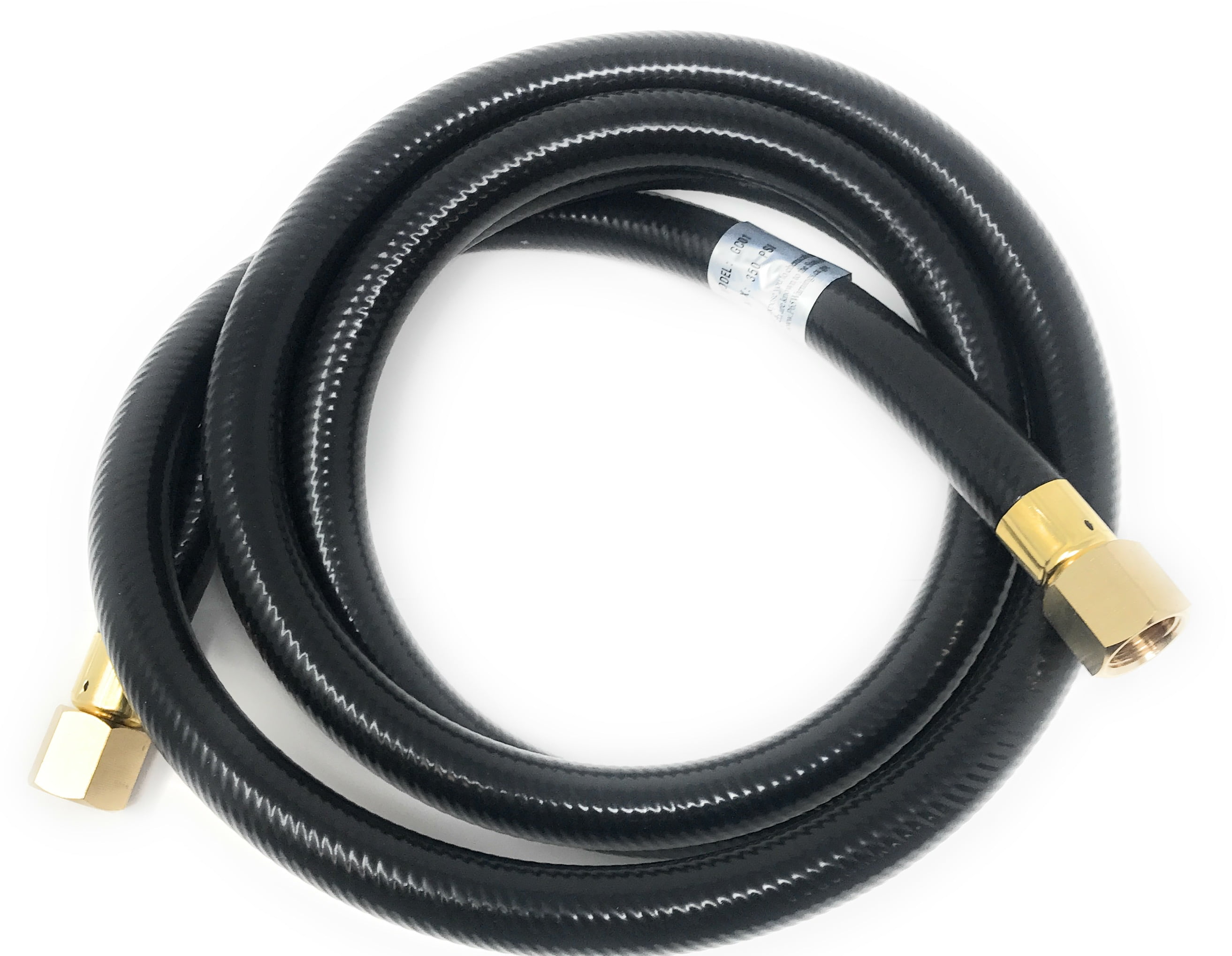6' LP Propane Gas Hose Pressure Washer Hose Air Hose Assembly 3/8 ...