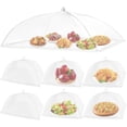 6 Large and Tall Food Covers, 17"x17" Food Tents Food Covers for ...