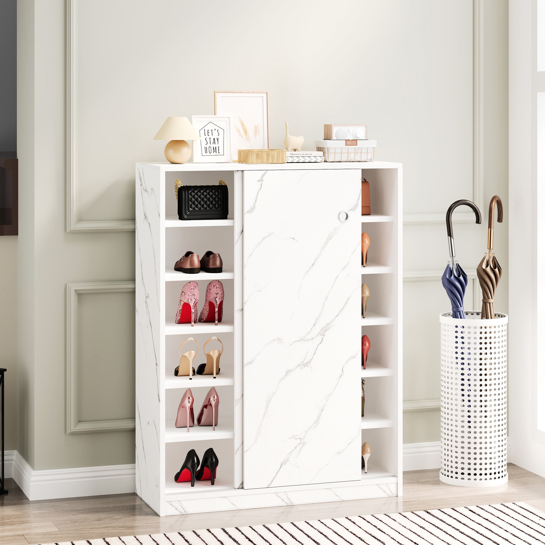 6 - Layer & Adjustable Partition - Multiple Scenes with Orderly Shoe ...