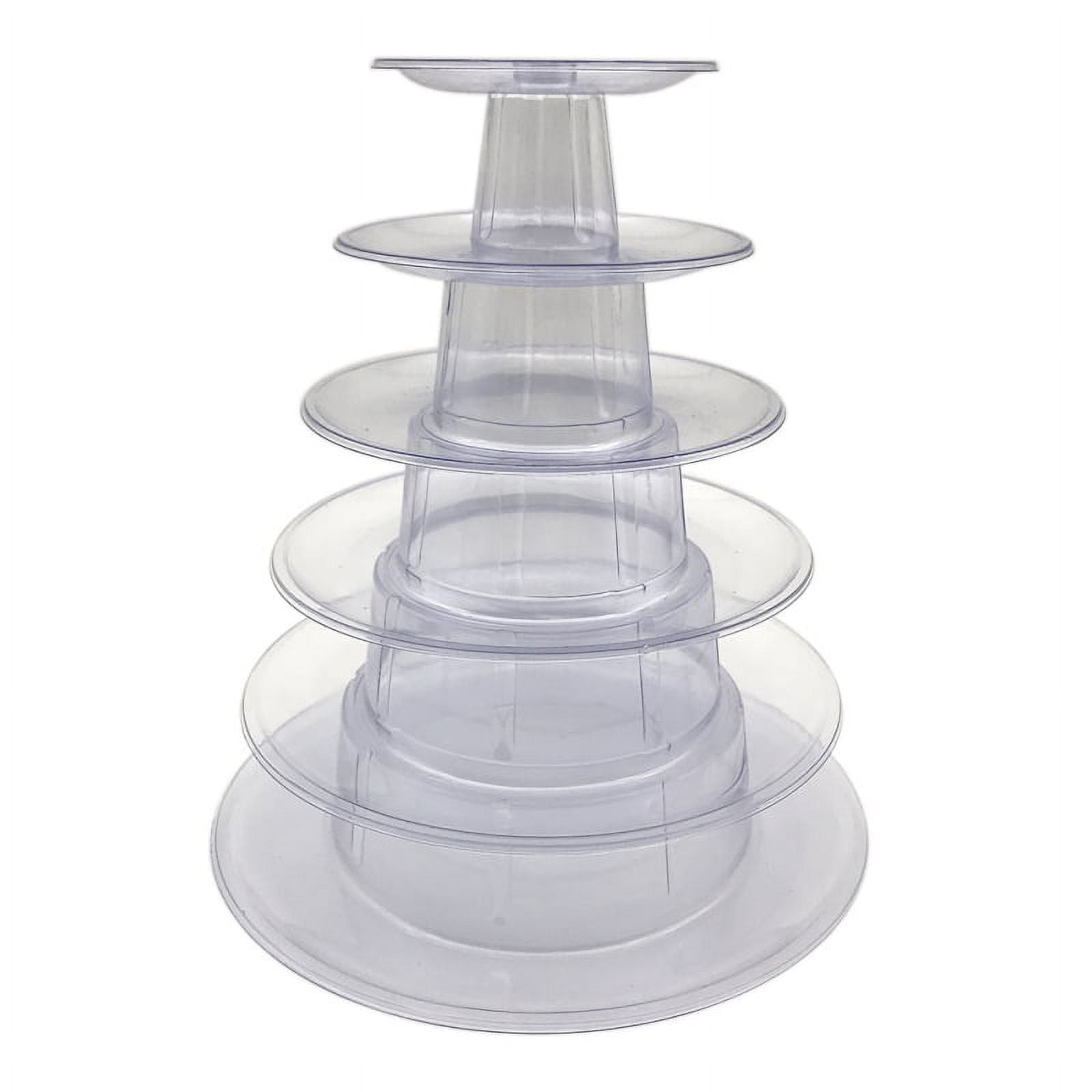 6 Layer Cupcake and Dessert Tower Display Stand Cupcake Stand Holder ...