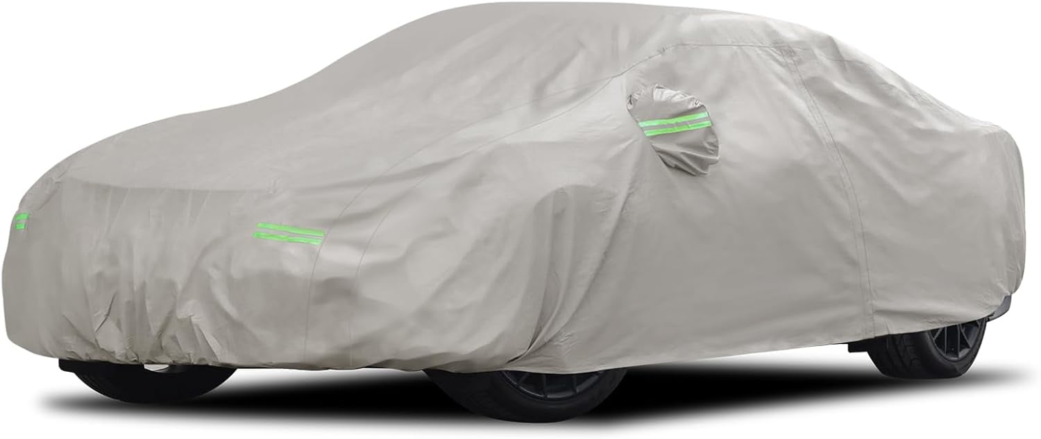 6 Layers Car Cover Custom Fit for Ford Mustang 1994-2025, for Chevy ...
