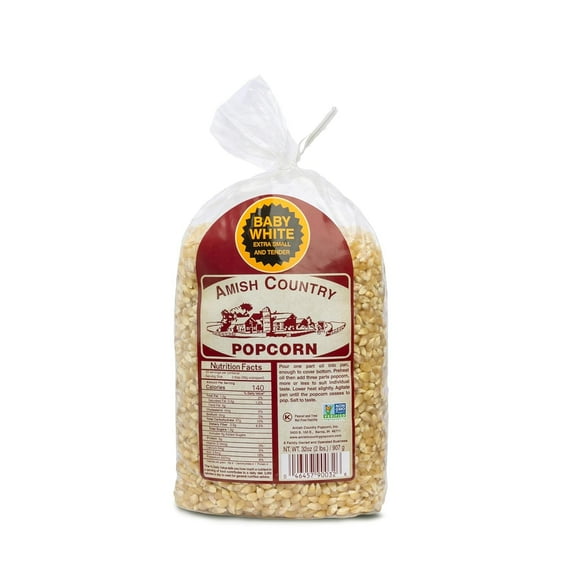 Baby White Popcorn Kernels | Small & Tender Popcorn | Old Fashioned ...