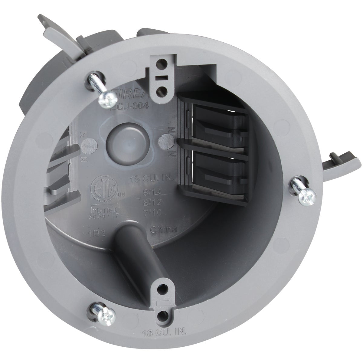 6 Lb. Rating PVC Molded Old Work Ceiling Box BCJ-004 - Walmart.com