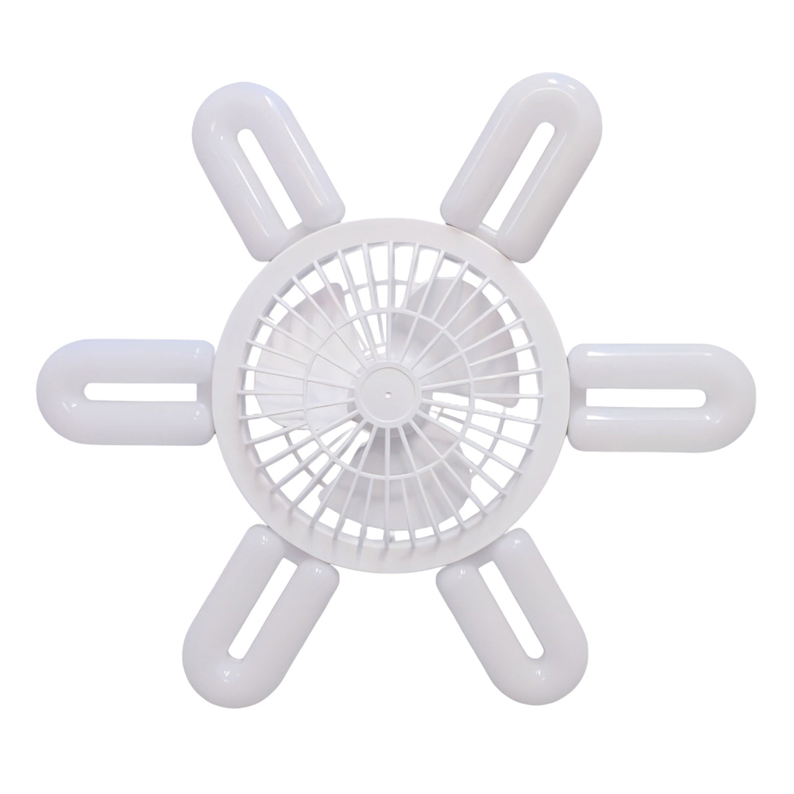 6-Leaf LED Remote Control Dimmer Fan Light, New Shaped Design, Energy ...