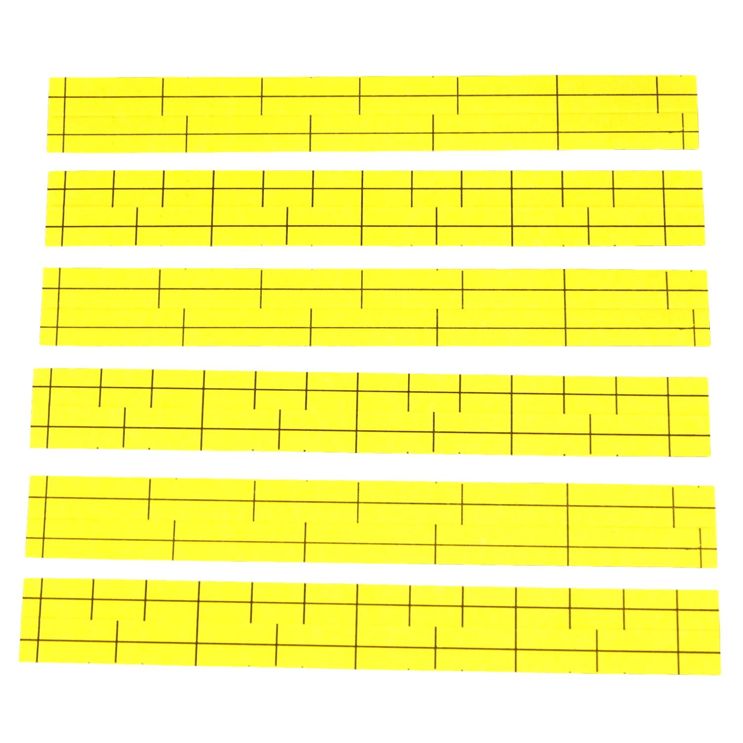 6 Leviton Yellow Labels for Cat 5e 110-Type Telephone Wiring Base Lined ...