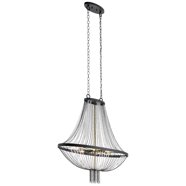 5 Light Linear Chandelier In Rustic-Industrial-Scandinavian Style 36 ...