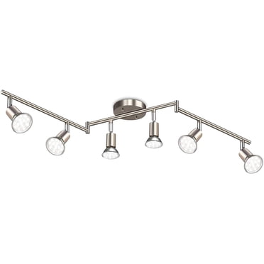 Track Light Kits, Includes 2 x 18W Track Lighting Heads(Warm White)+2 x ...