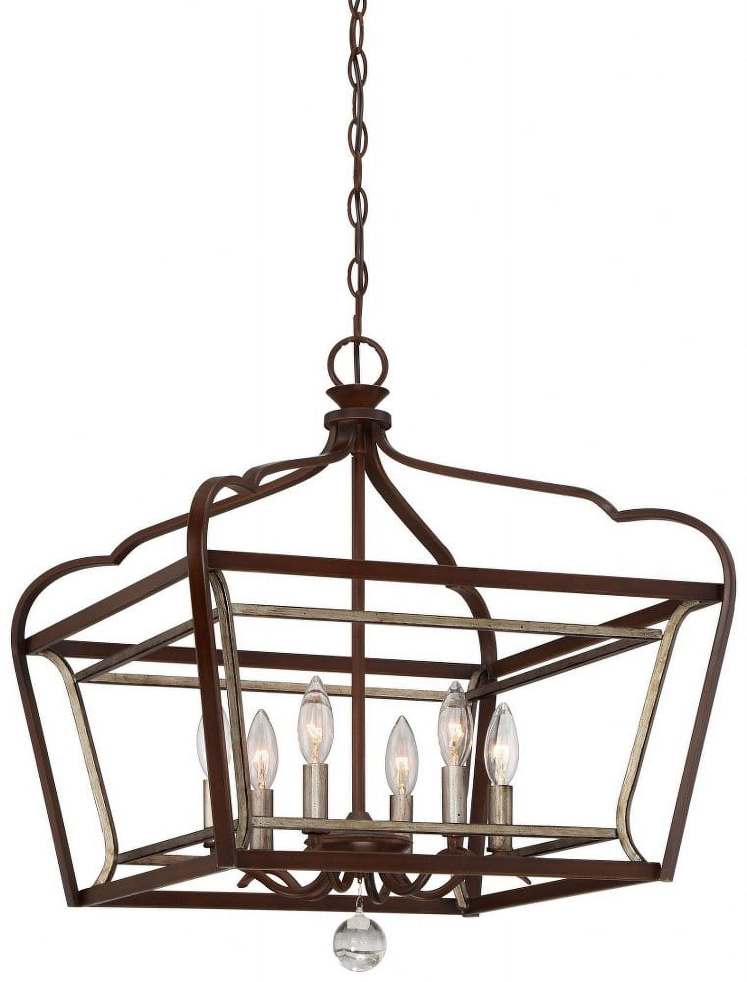 Minka Lavery - Astrapia - 6 Light Pendant in Transitional Style - 23.5 ...