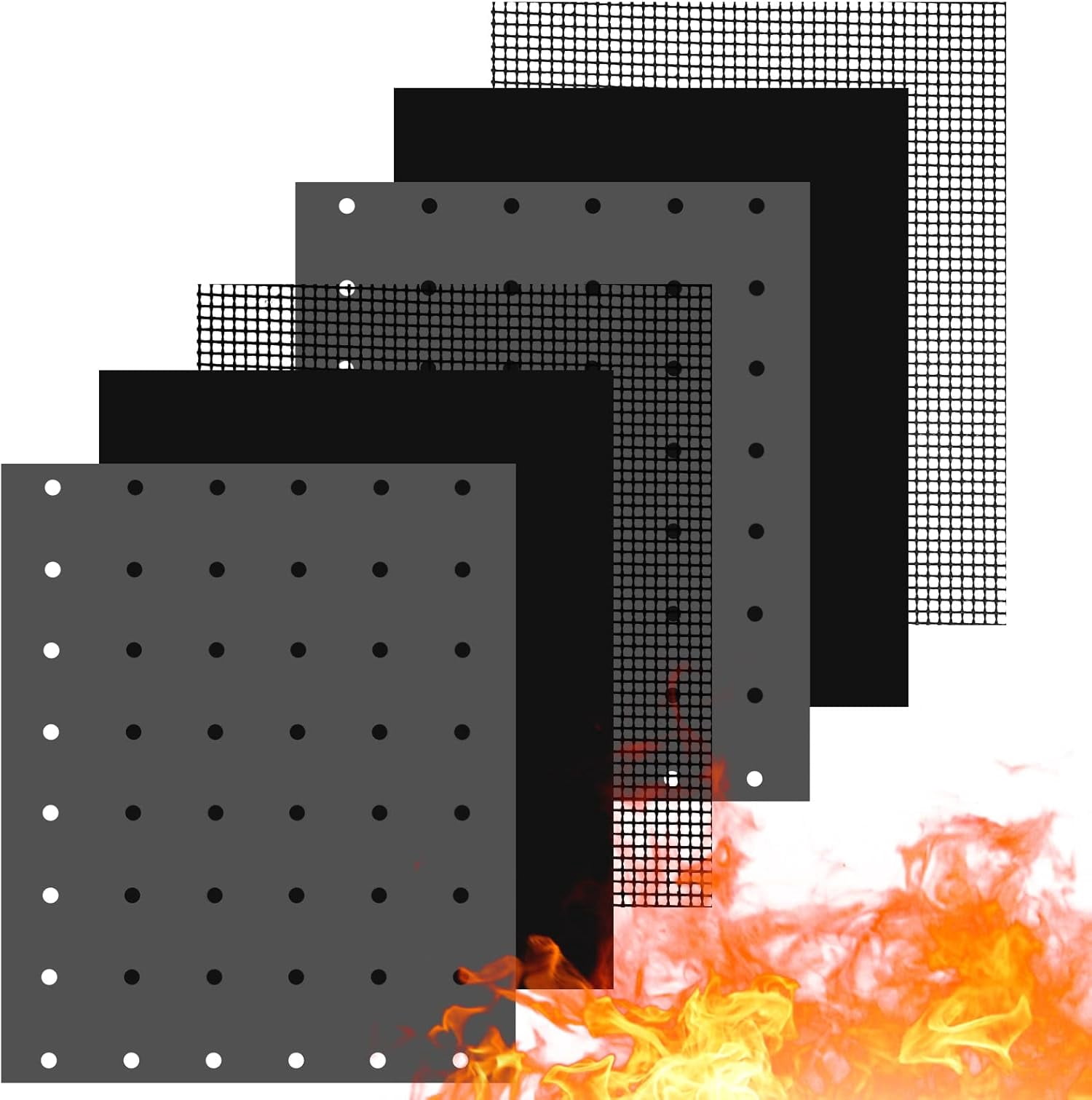 6 Liners for Toaster Oven Non Fryer Mat Air Fryer Oven Liners Easy ...