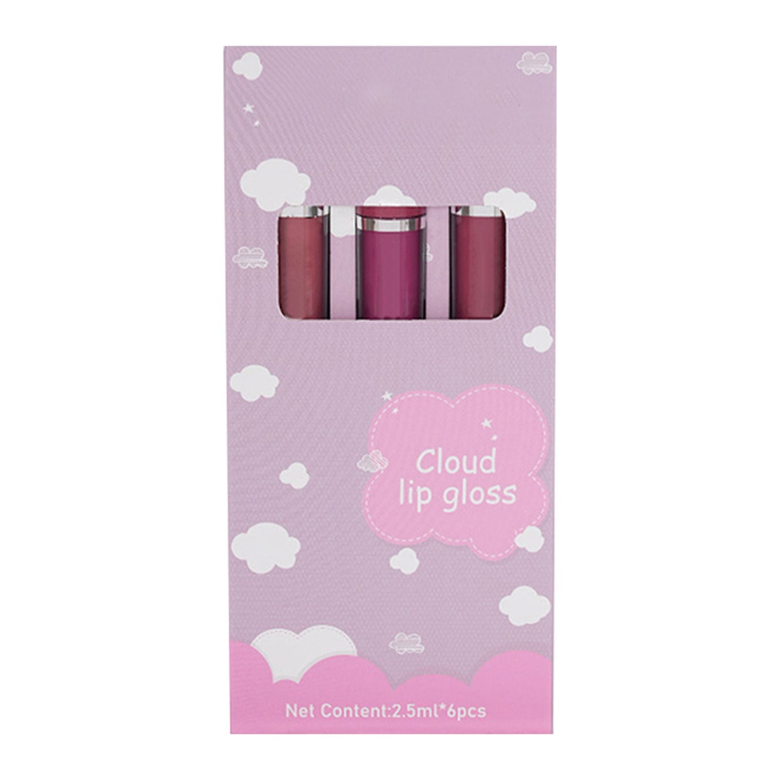 6 Lip Color Set Mist Face Velvet Non Staining Cup Lip Color Lip Glaze ...
