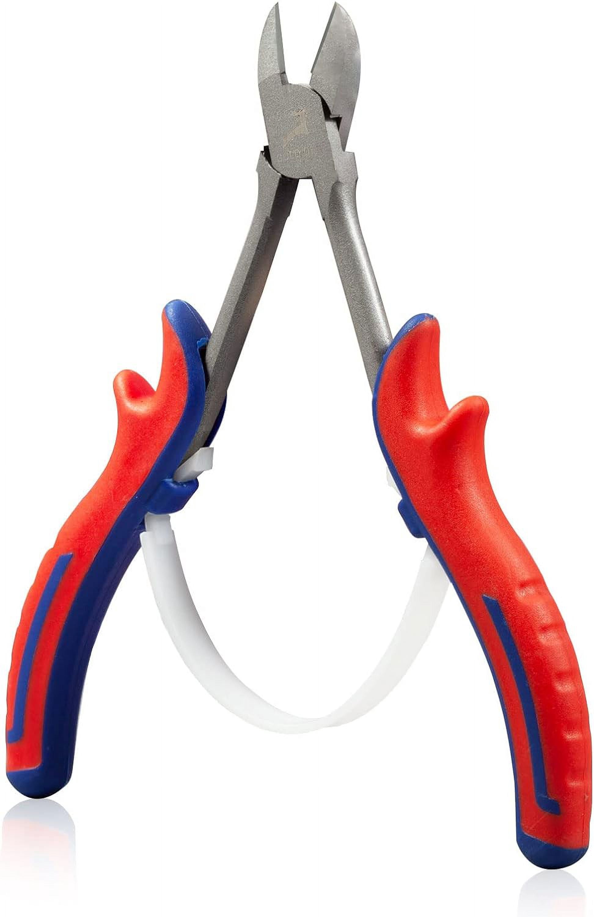 6" Long Reach Diagonal Cutters, Carbon Steel with Teflon Finish, Ideal ...