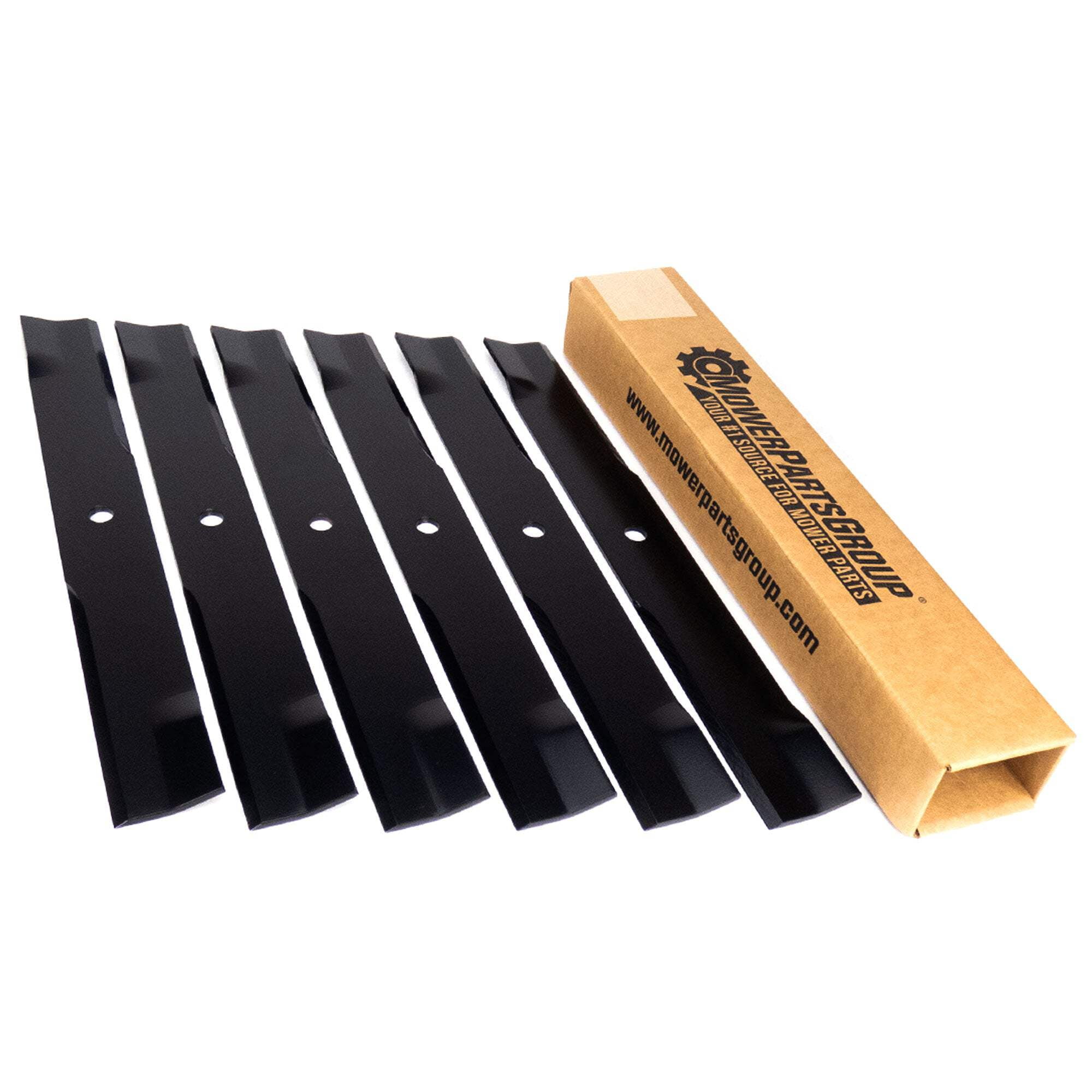 (6) Low Lift Sand Blades for 60" Exmark Lazer Z, Turf Ranger 103-2510 ...
