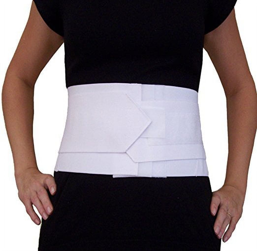 6" Lumbosacral Support Elastic Back Brace Low Profile (Small) - Walmart.com
