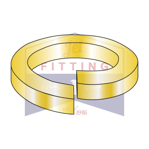 #6 MS51848 Military High Collar Split Lock Washer | Spring Steel | Zinc ...