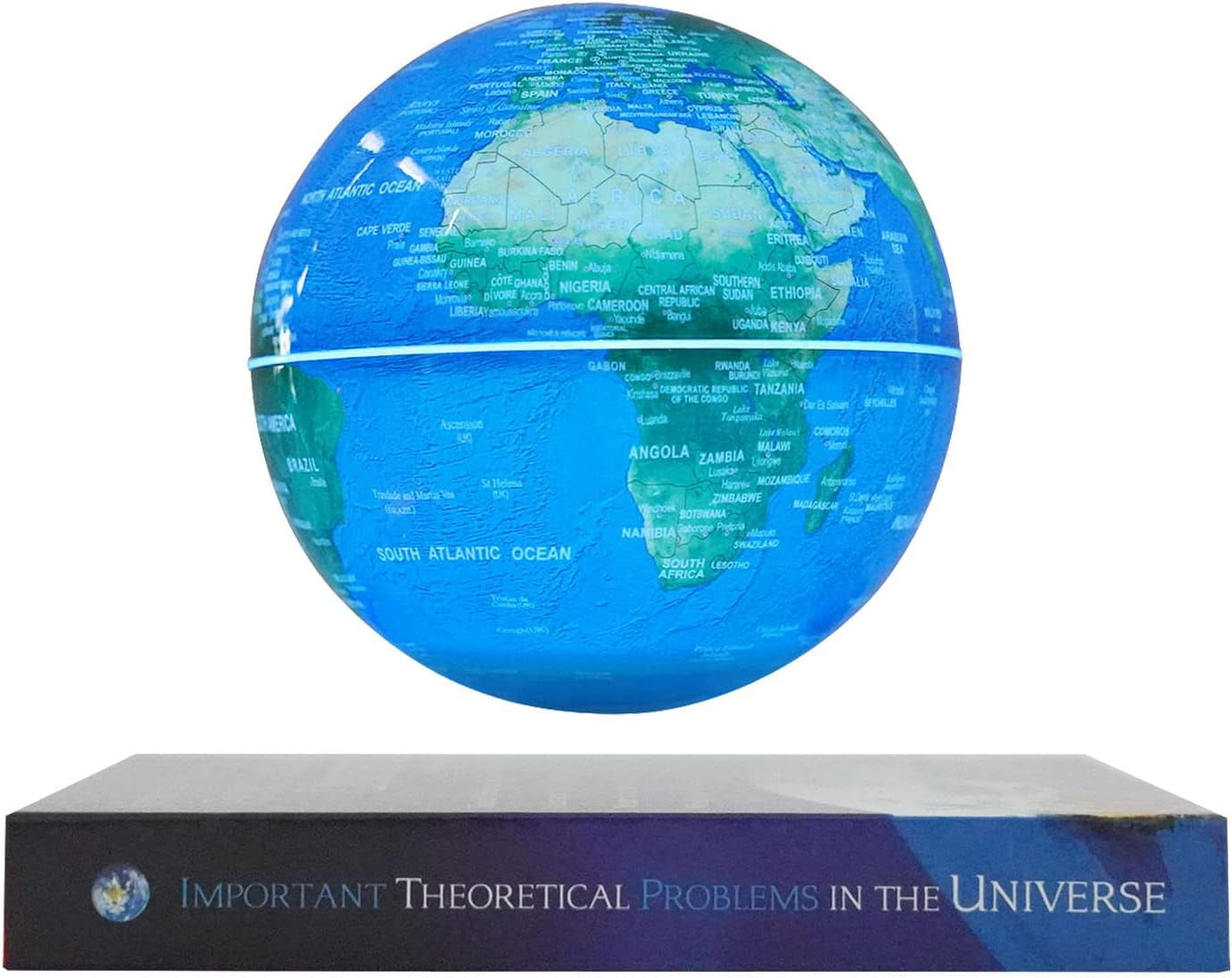 6" Magnetic Levitation Floating Globe Anti Gravity Rotating World Map ...