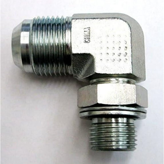 - #6 Male JIC (9/16''-18 Threads) X #4 Male BSPP (.520''-19 Threads) 90 ...